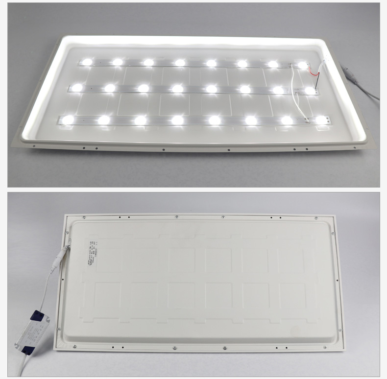 led panel light 600*600 integrated ceiling light high luminous ...